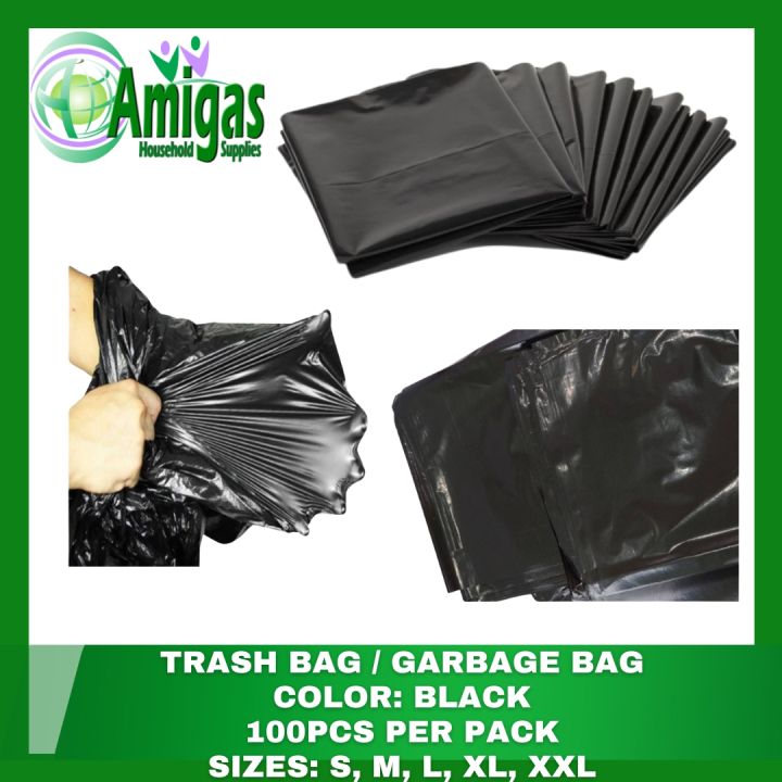 TRASH BAG 100pcs PER PACK | Lazada PH
