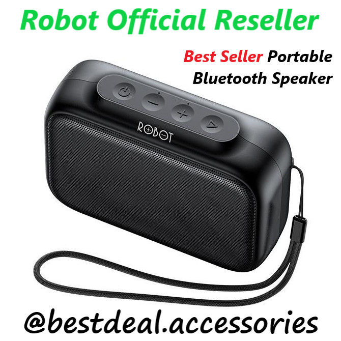Robot RB100 Bluetooth Speaker 5.0 Dots (spt JBL Go / Anker Soundcore ...