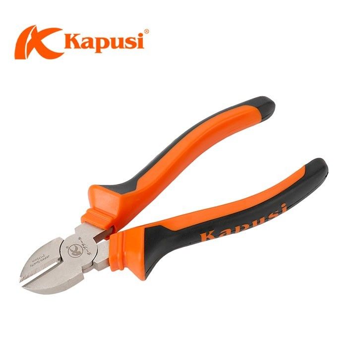 Tang Potong 7 Inch 17.5cm Pegangan Karet Kapusi K-8028 | Lazada Indonesia