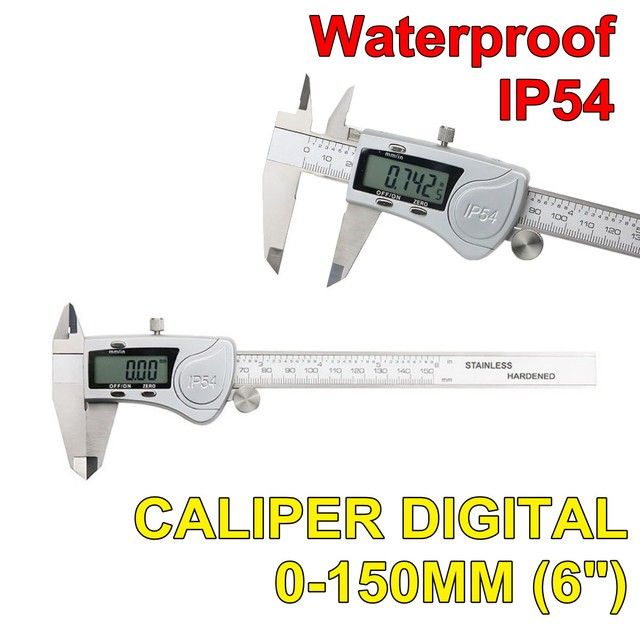 Vernier Digital Caliper Dial 150 mm Sigmat 6" IP54 Jangka Sorong 0-150mm | Lazada Indonesia