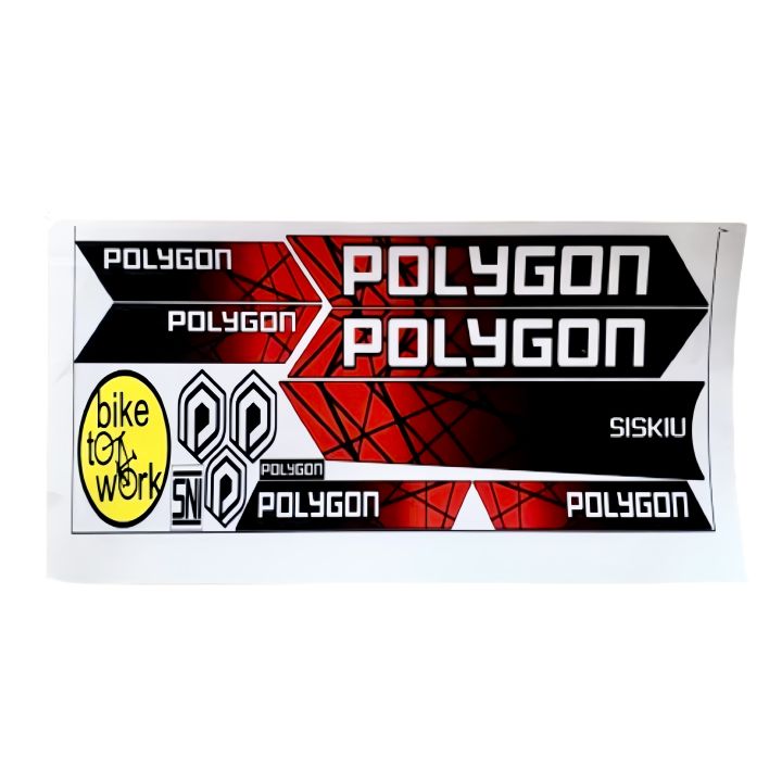 Stiker Sepeda Polygon Siskiu Custom Striping Sticker | Lazada Indonesia