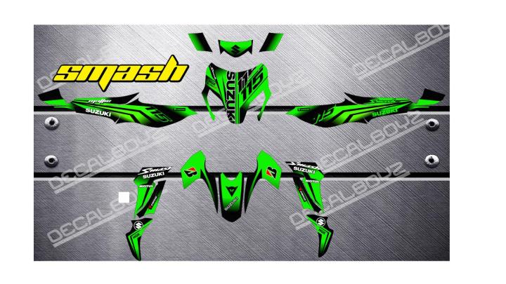 Decals and Sticker for Suzuki Smash 115 | Lazada PH