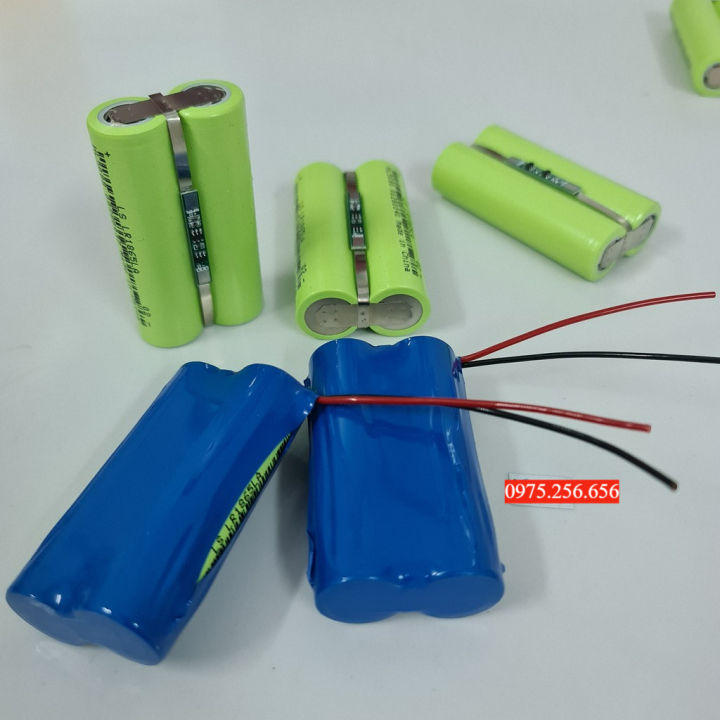 Pin 1S 3.7V 6000mAH. Pin mới, dòng xả cao. Khối 1S Được đóng từ cell ...