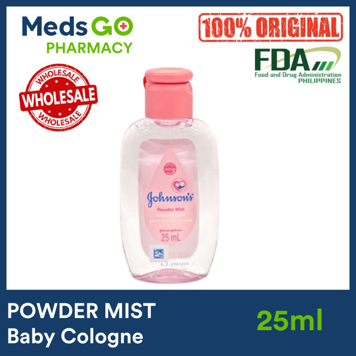 JOHNSONS Baby Cologne POWDER MIST 25ml | Lazada PH