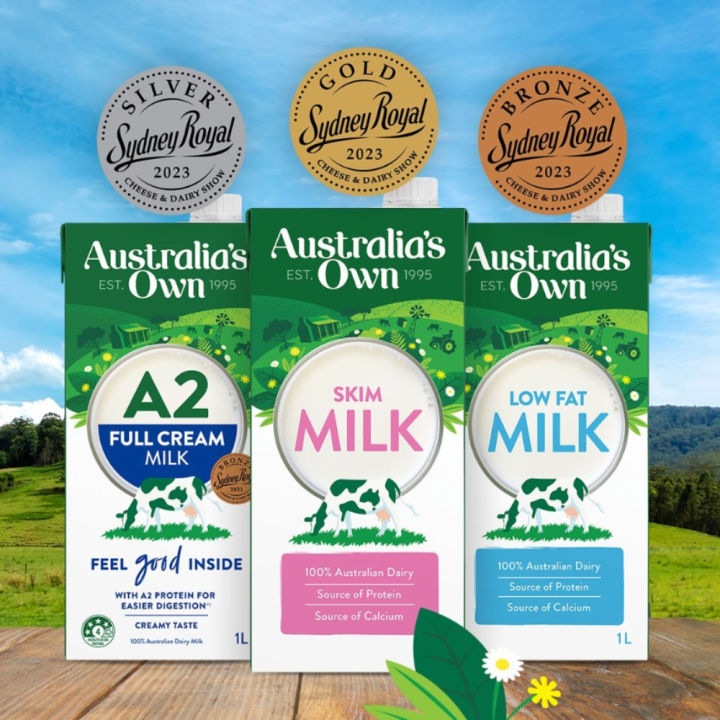 Australia’s Own Dairy UHT Milk 1L | Lazada