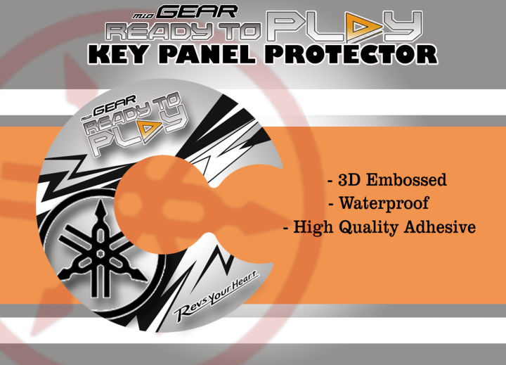 YAMAHA MIO GEAR KEY PANEL PROTECTOR / MIO GEAR ACCESSORIES / MIO GEAR ...