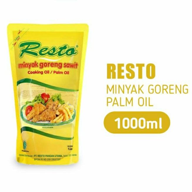 MINYAK GORENG Resto 2L - 1L / MINYAK 1L - 2L / Minyak Goreng Kemasan | Lazada Indonesia