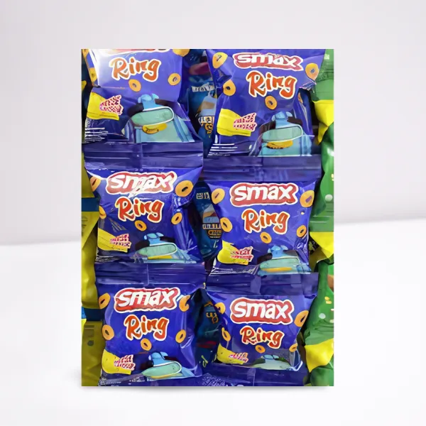 Snack smax ring rasa keju ( 10pcs ) cemilan enak dan murah | Lazada ...