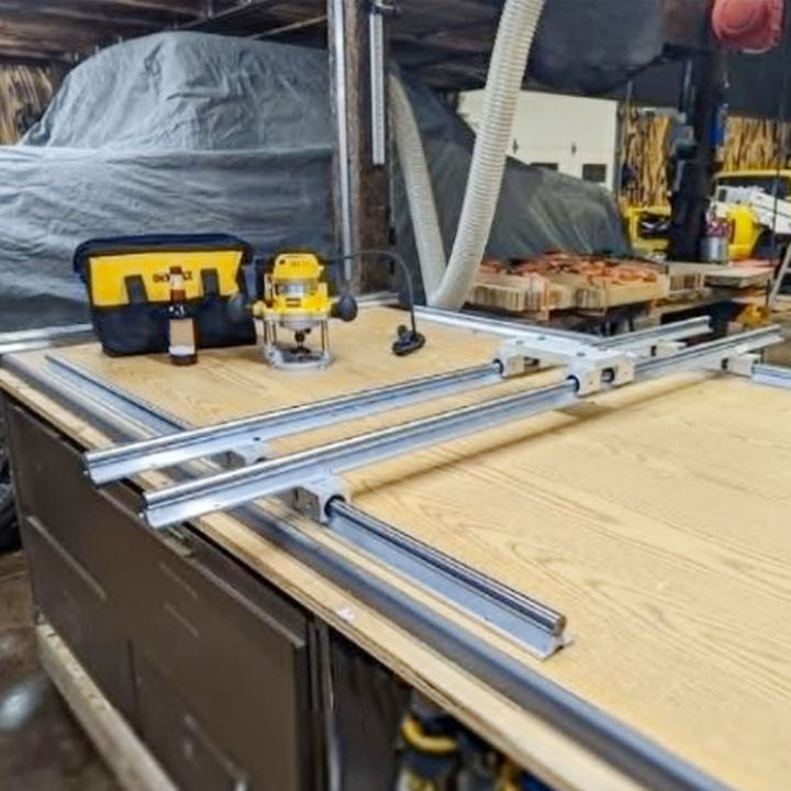 Linear Guide Rail Great Workmanship Sliding Rail High Hardness Wide ...