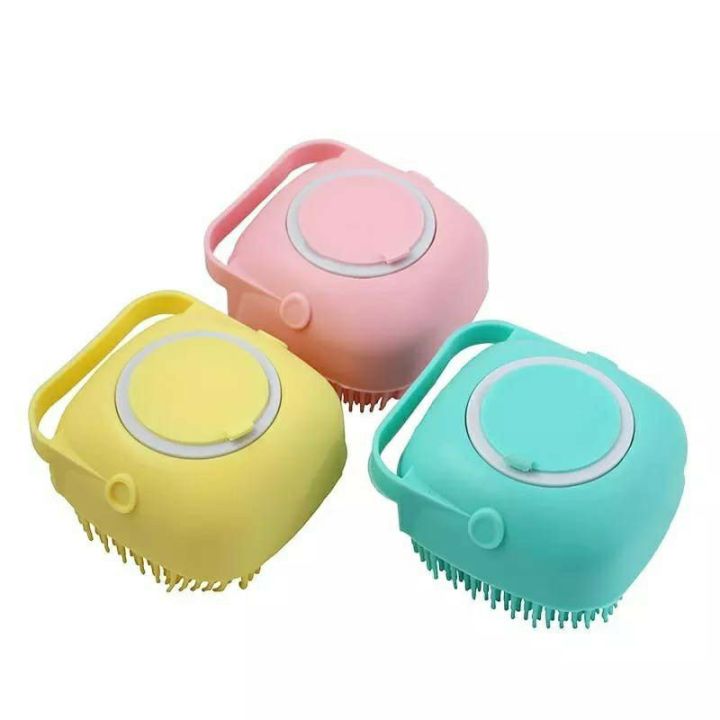 SIKAT MANDI SILIKON / DISPENSER MANDI Shower pembersih daki | Lazada ...