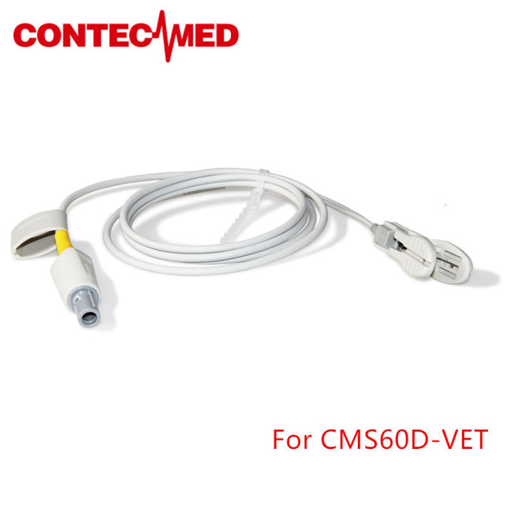 ContecMed Veterinary SPO2 probe Pulse Oximeter Ear Tongue Clips Blood ...