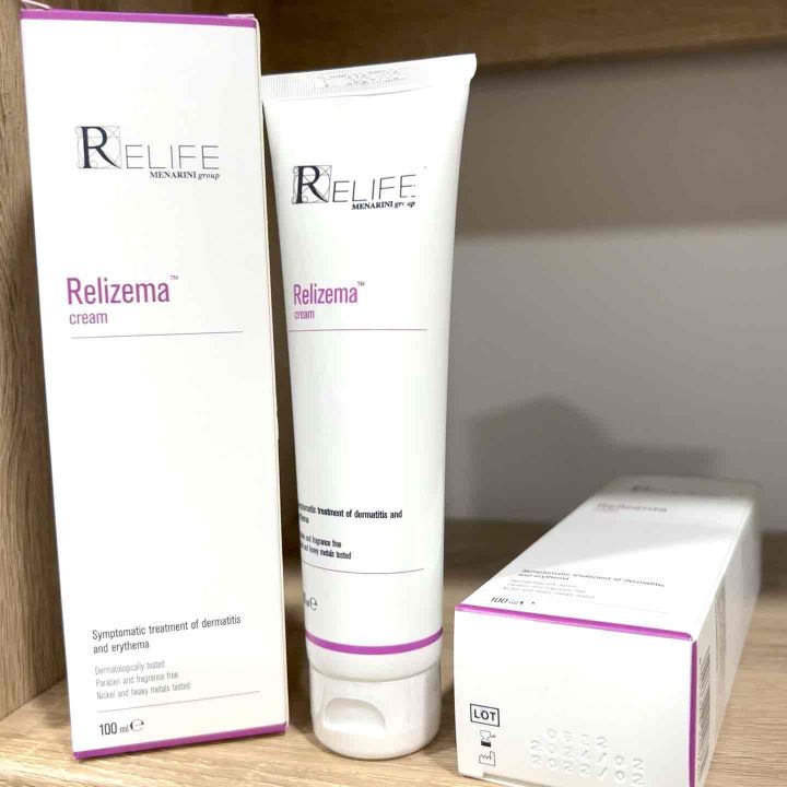 Relife Relizema cream 100ml ครีมสำหรับผิวแห้งคัน | Lazada.co.th