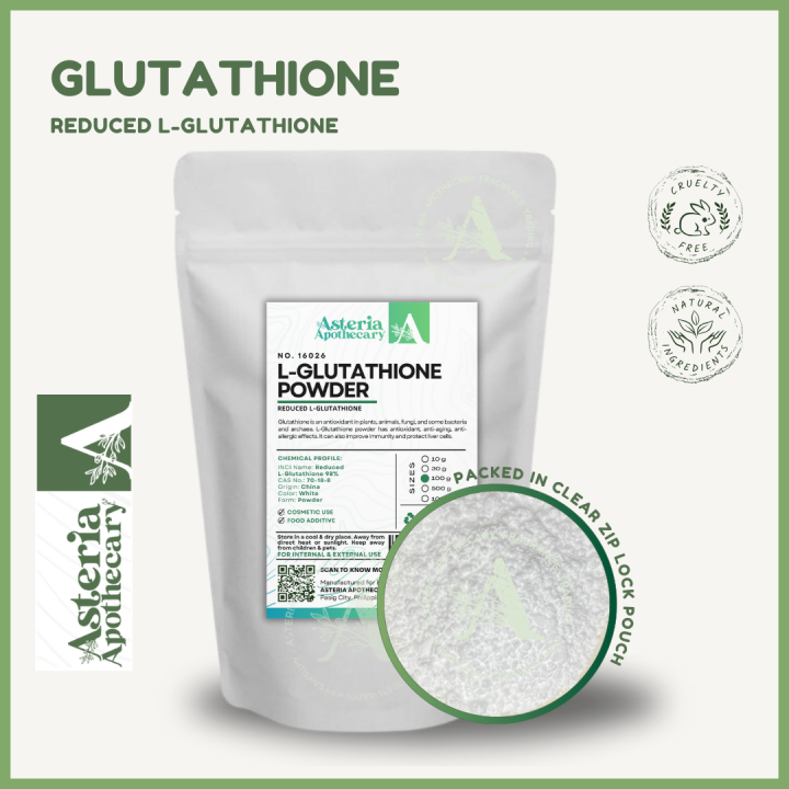 L-Glutathione Powder Food Grade and For Skincare Formulations 10g & 30g ...