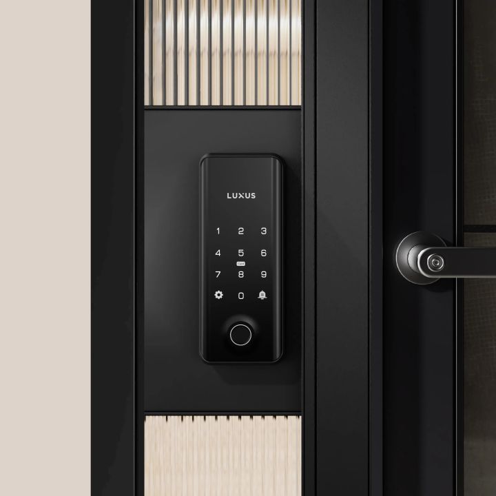 Luxus Vantage Digital Gate Lock | Fingerprint | Passcode | RFID Card ...