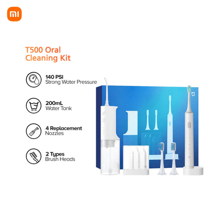 Xiaomi Mijia T500 Electric Toothbrush Smart Sonic Oral Cleaning Kit ...
