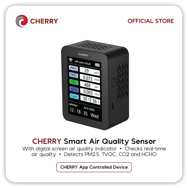 CHERRY Smart Air Quality Sensor | Lazada PH