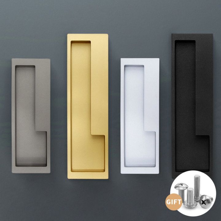 Modern and simple invisible handle embedded sliding door barn folding ...