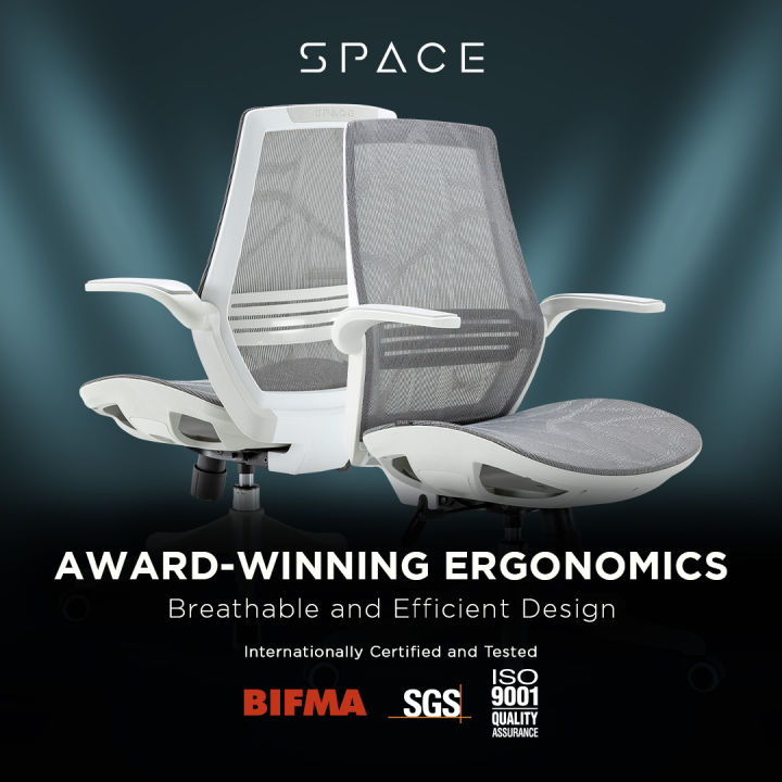 SPACE Ergonomic Chair Lite - 4 Years Official Warranty* (Mesh Office ...