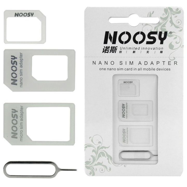 Nano Micro Standard Sim Card Adapter (white) | Lazada