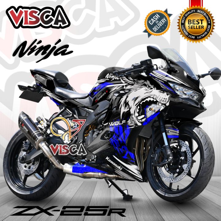 Stiker Ninja Decal zx 25r Full Dekal Kawasaki Ninja Zx25r WOLF | Lazada ...