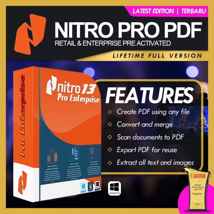 Nitro Pro 13.7 Enterprise for Windows PC | +Video Guide |Lifetime | Full Version | Updated DEC ...