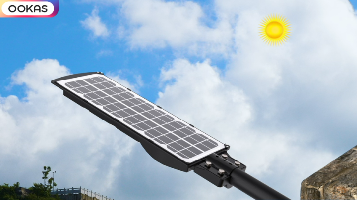 Ookas solar light outdoor waterproof Street LED Light solar lights with ...