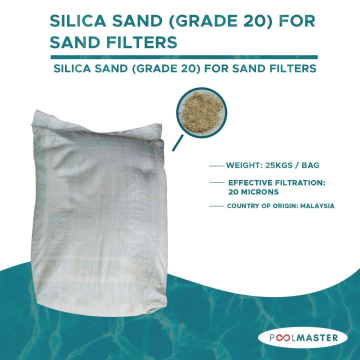 Silica Sand Malaysia for Sand Filter 25kg | Lazada PH