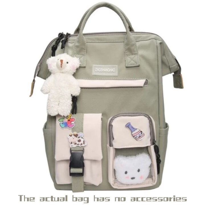 UISNMALL #MB0014 Korean version Manufacturer Student Schoolbag Female ...