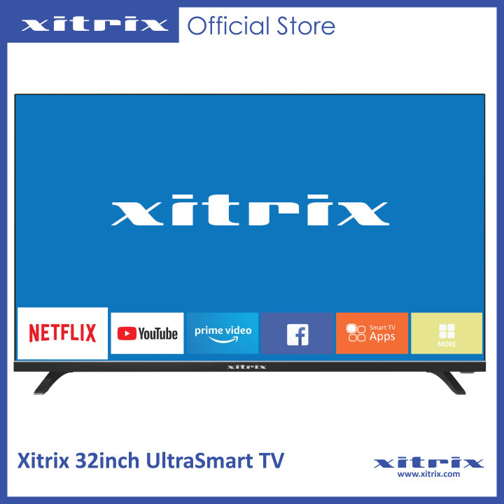 Xitrix 2022 Model 32-inch Bezel Free Netflix Smart ISDB Digital TV; 3 ...
