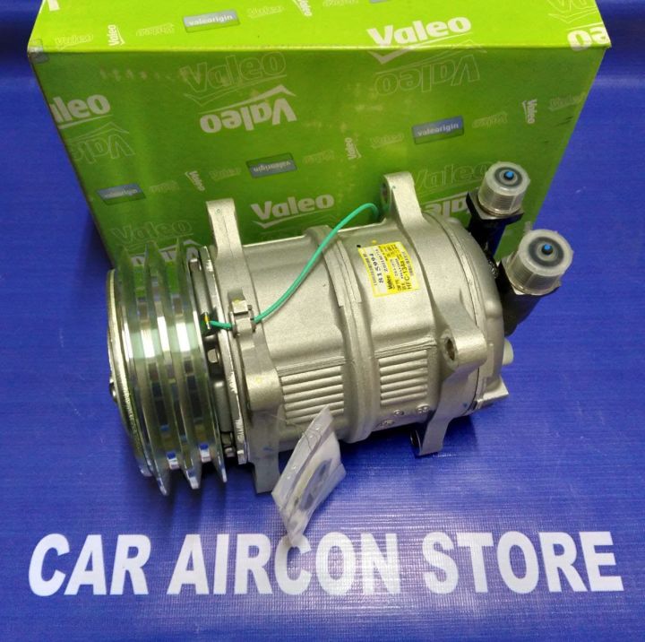 ISUZU ELF GIGA NHR NKR aircon compressor 24 volts ORIGINAL VALEO ...