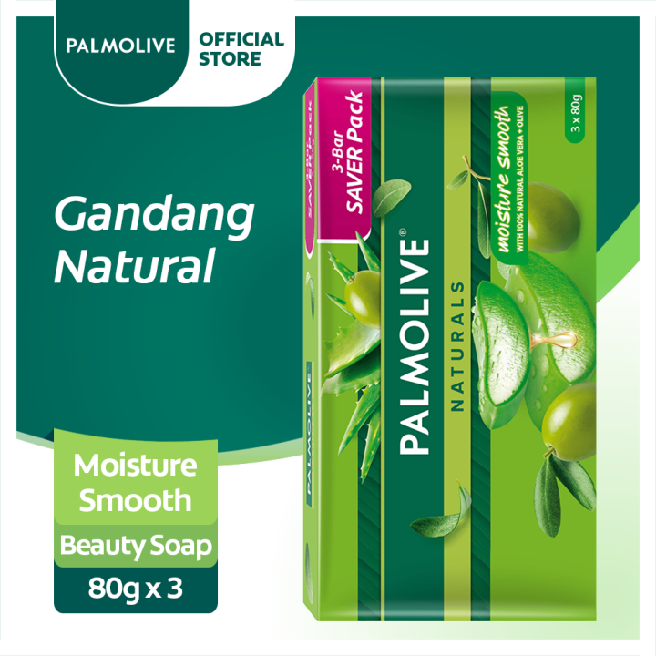 Palmolive Naturals Bar Soap 80g 2+1 Value Pack | Lazada PH