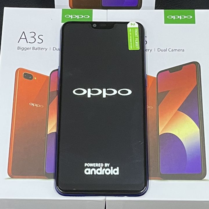 OPPO A3S เน็ตคอมเต็ม 4G หน้าจอขนาดใหญ่อัจฉริยะ มือถือเครื่องเก่า ...