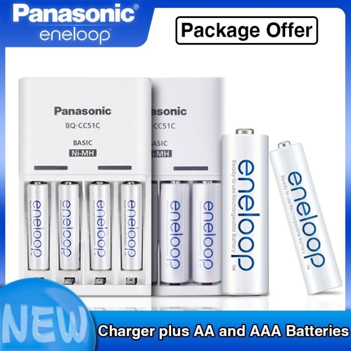 Panasonic eneloop pro Original AA AAA Rechargeable Battery Pack of 4 ...