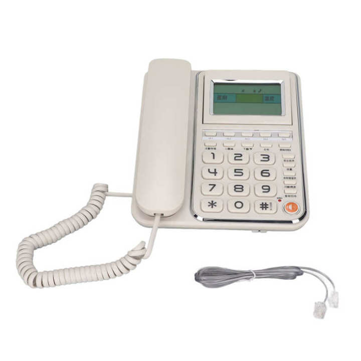 G035 Big Button Corded Phone Home Wired Telephone with Speakerphone for ...