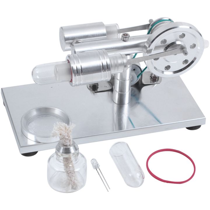 Hot Air Stirling Engine Experiment Model Power Generator Motor ...