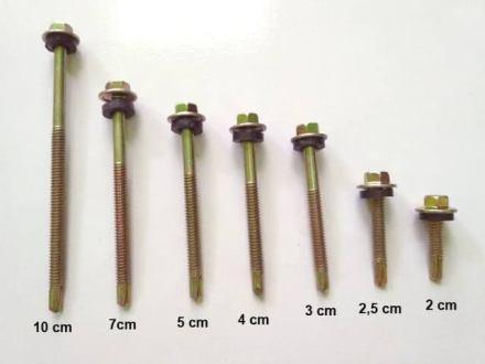 BAUT SEKRUP ROOFING 4 CM ISI 100 PCS PER PACK / SELF DRILLING SCREW ...