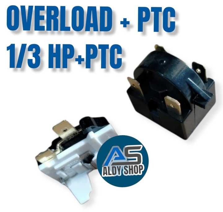 Overload freezer box ptc relay kulkas Overlod frizerbox Suku Cadang Kulkas Aksesoris Kulkas 1 3Hp Lazada Lazada Indonesia