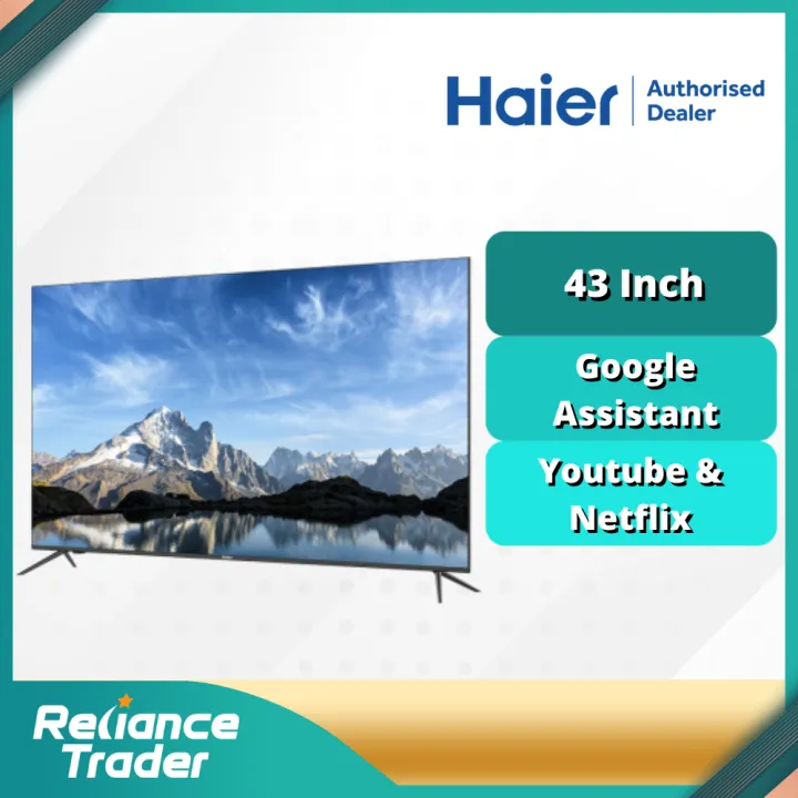 Haier Android Smart Tv Full Hd Led (43") LE43K6600G | Lazada