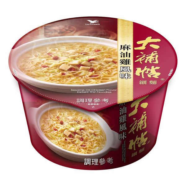 Taiwan Da Bu Tie Instant Noodles 台湾 大补帖 泡面 细面 Tang-Kwei Duck Flavour ...