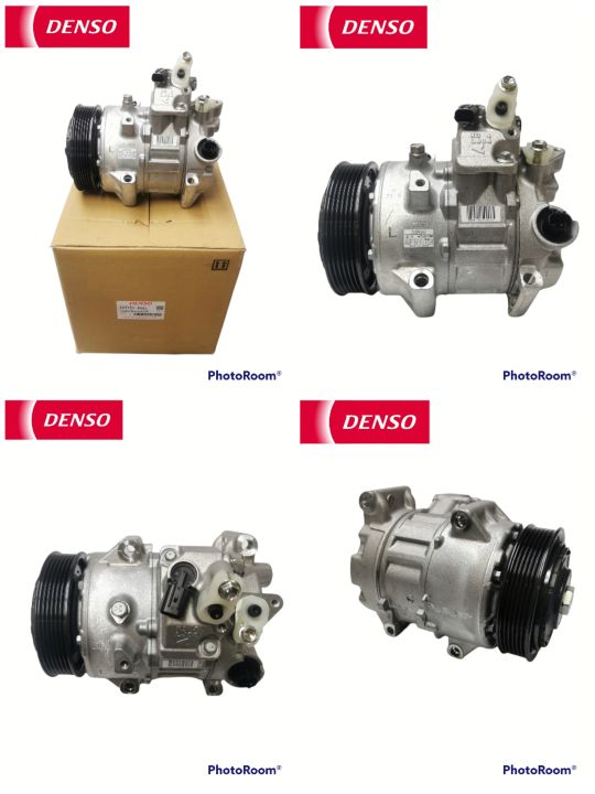 DENSO 447150-4880 Compressor for Toyota Camry 2.5 2012 TSE17C 6PK with Magnet Clutch (CAR AIR ...