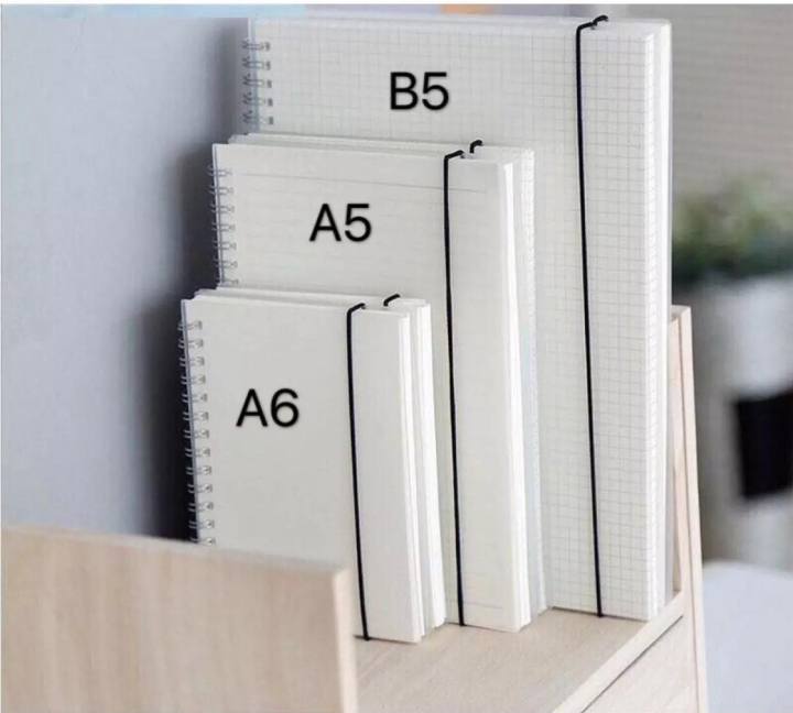 A5 Muji styled notebook blank/dotted/line/grid | Lazada PH