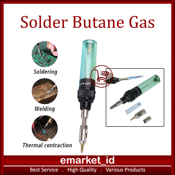 Solder Butane Gas / Soldering Pen Portable / Iron Kit Pena Torch / Las ...