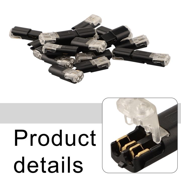 【WELOVEROOM】 20pcs Locking Buckle Wire Connectors designed for Push Fit ...