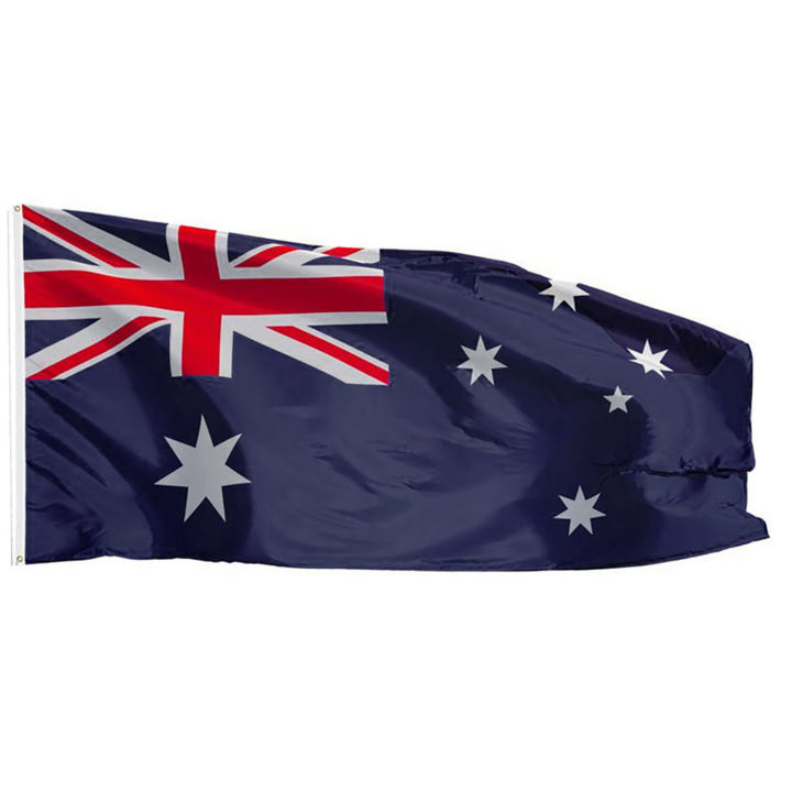 [Ready Stock] 3x5Ft Australia Flag Australian Banner Pennant New Indoor ...