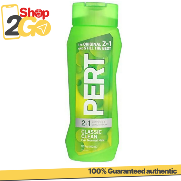 Pert Classic Clean 2in1 Shampoo & Conditioner, 400ml | Lazada PH