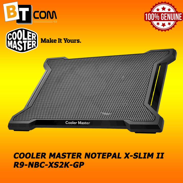 Cooler Master NOTEPAL X-SLIM II Notebook Cooler R9-NBC-XS2K-GP | Lazada
