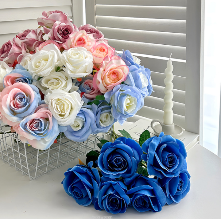 Bunga mawar palsu Mawar palsu/imitasi bunga/harga per 1 tangkai( 1 ...