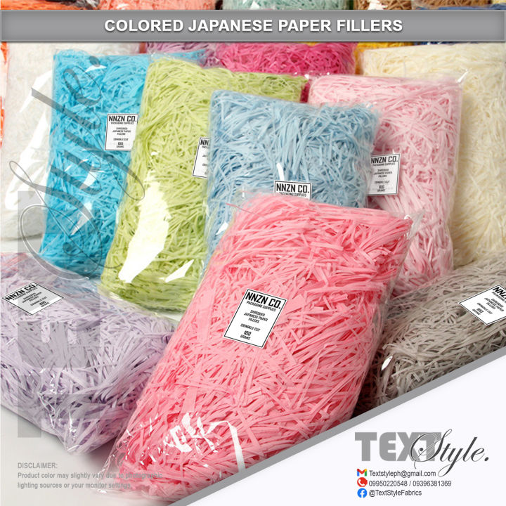 Textstyle Premium Japanese Paper Fillers Shredded Paper Fillers Crinkle ...