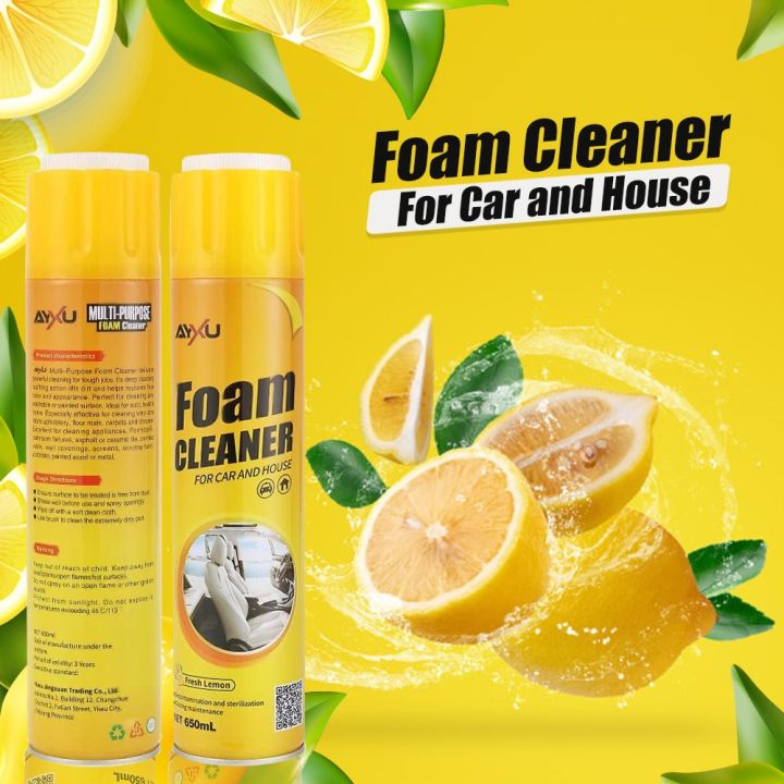 NO.1 (Original) Multipurpose Authentic Foam Cleaner Spray | For Shoes Car Sofa Carpet House No ...