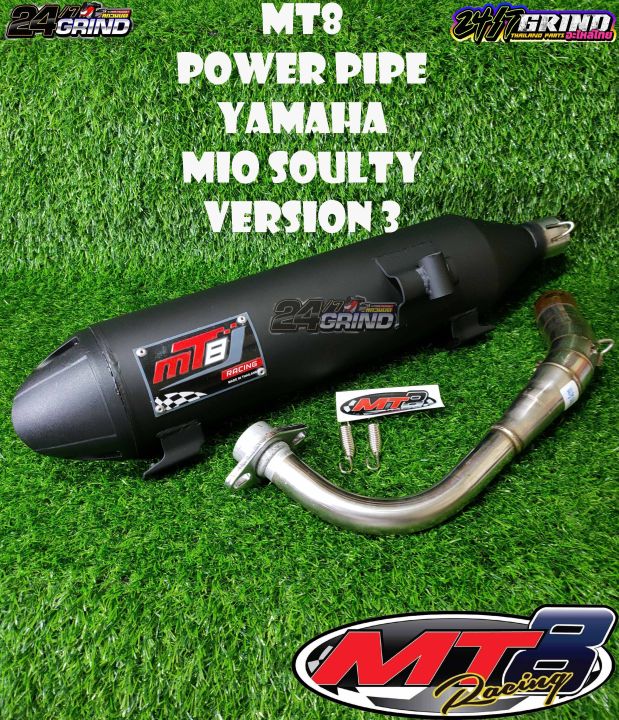 MT8 POWER PIPE YAMAHA MIO SOULTY VERSION 3 THAILAND MADE | Lazada PH